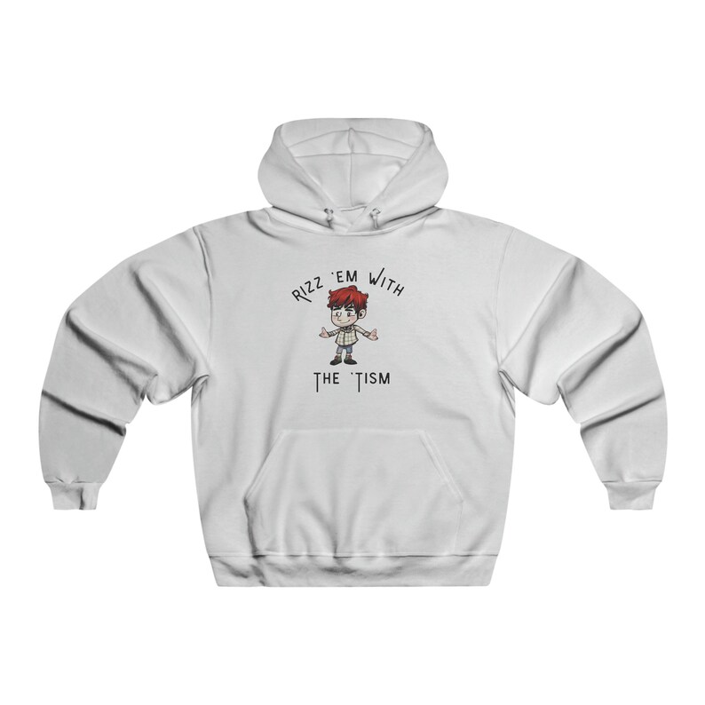 Rizz 'em With the Tism, Autism Hoodie Love - Etsy