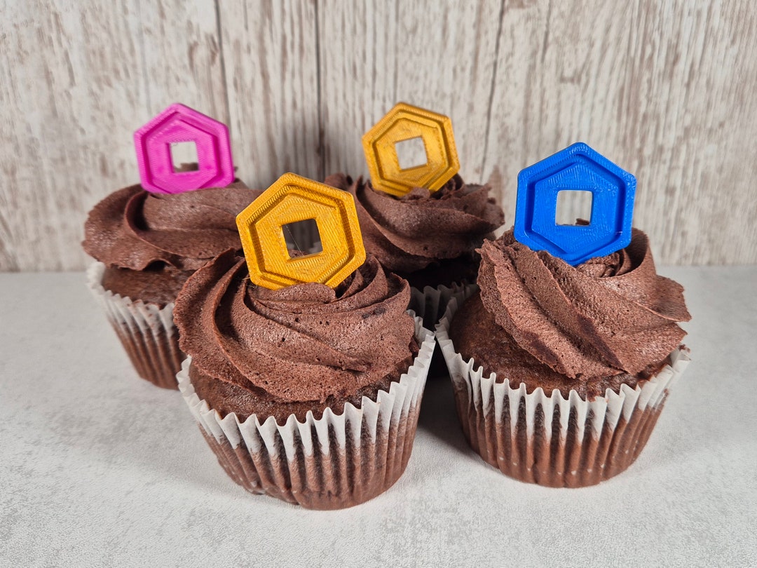 Roblox Robux Coins | Props | Cake Toppers | Gifts - Etsy