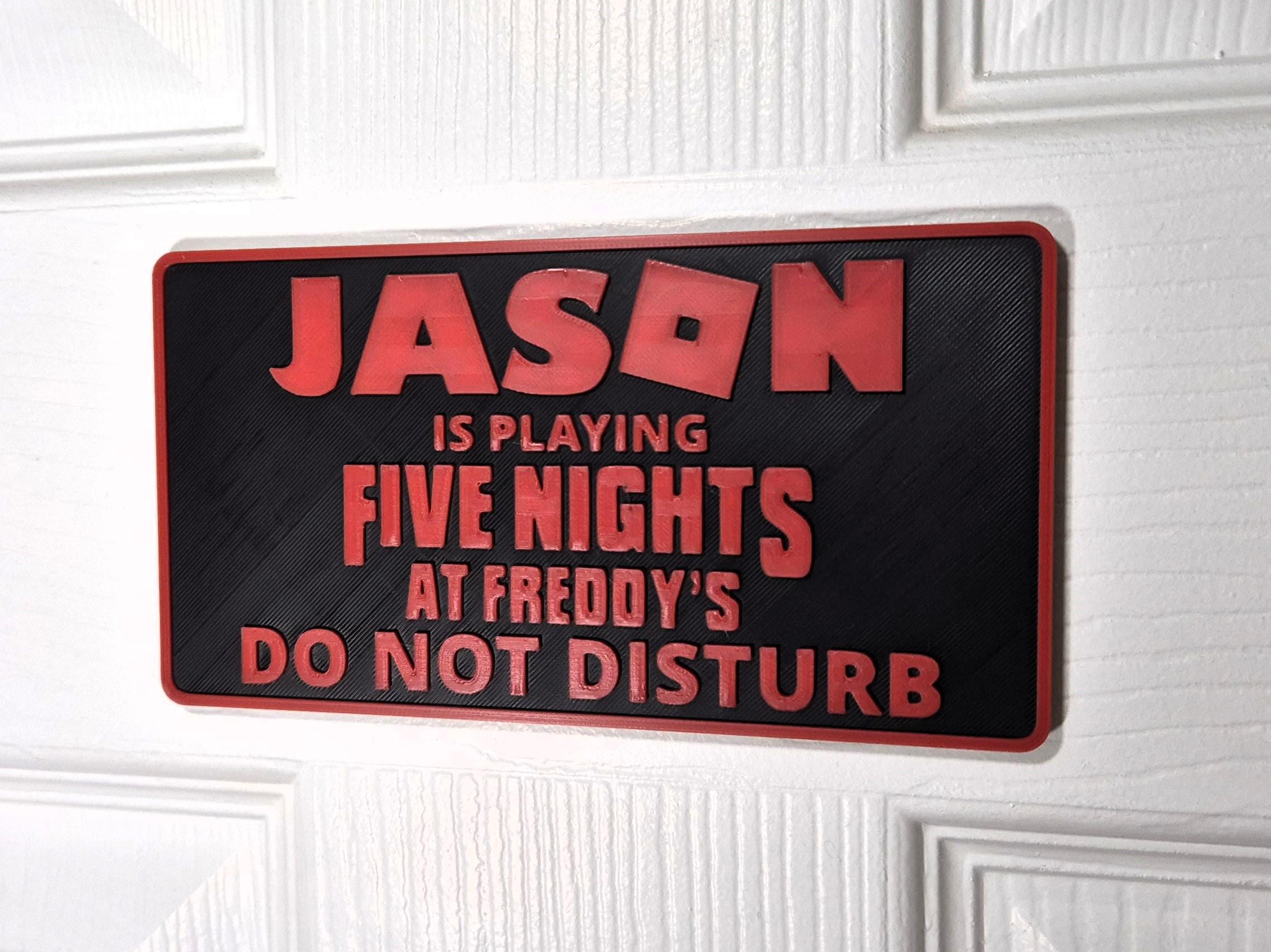 Roblox Doors Door Sign Custom do Not Disturb Name Plate Personalized ...