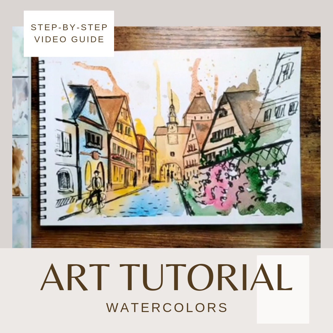 Mastering Urban Sketching: Perspective, Painting, and Details Tutorial ...