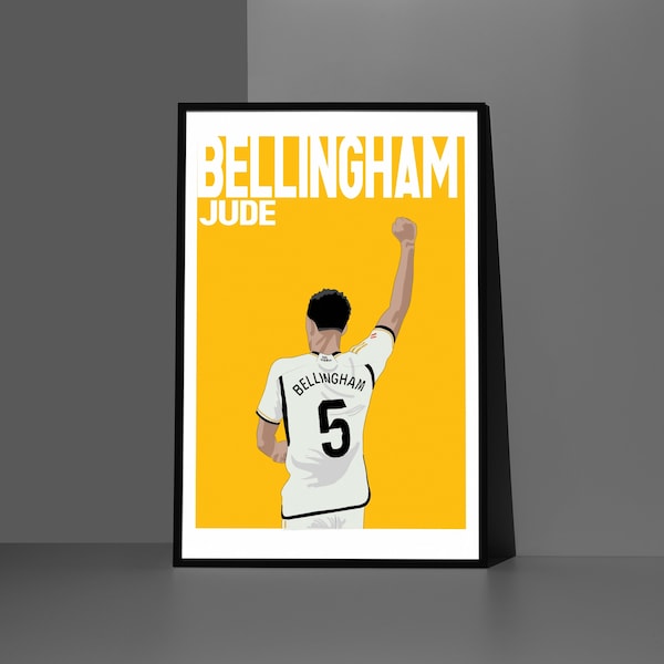Jude Bellingham Poster - Etsy UK