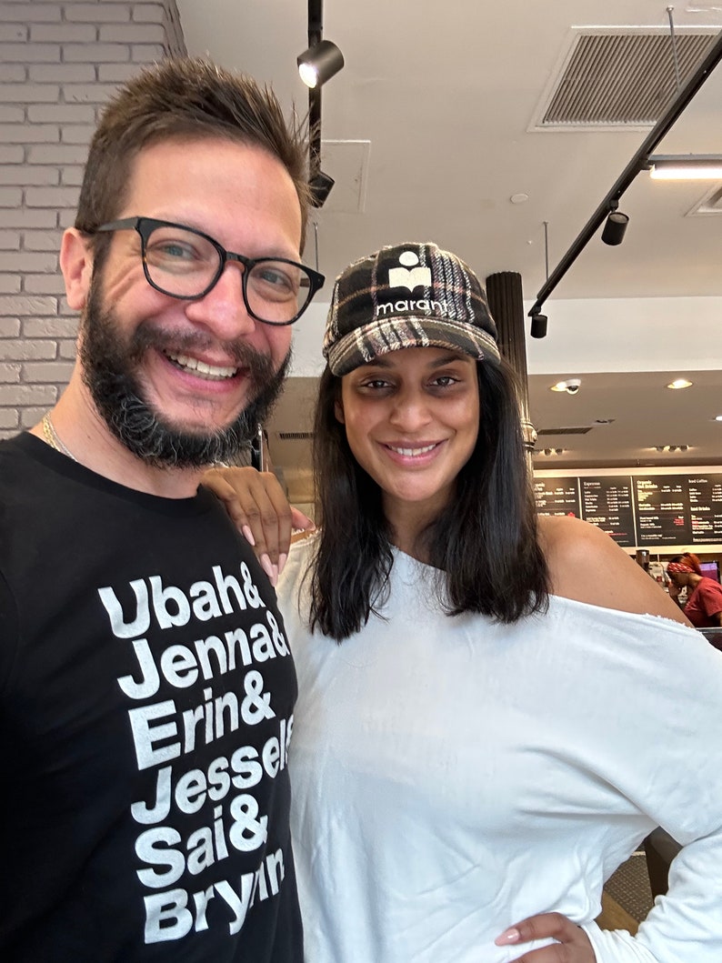 Original RHONY New Era Cast List Helvetica Ampersand Shirt as Given by ...