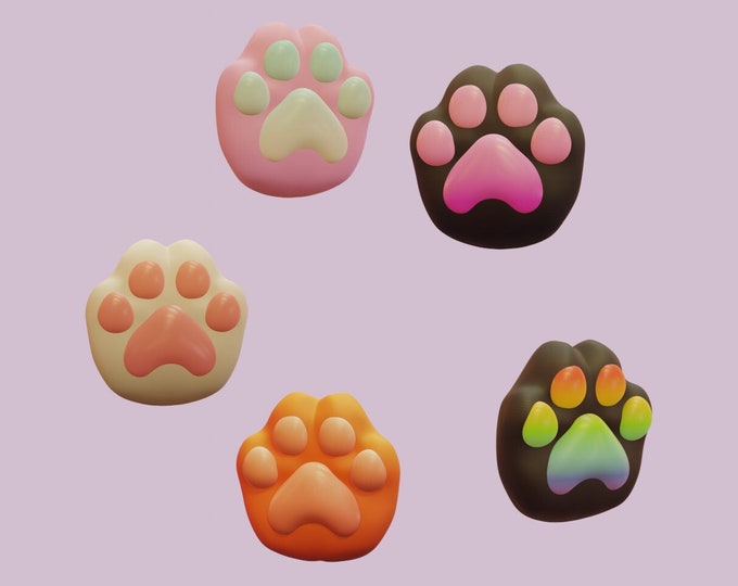 VTUBER LANCIABILE PACCHETTO Kawaii Cat Paws - Etsy