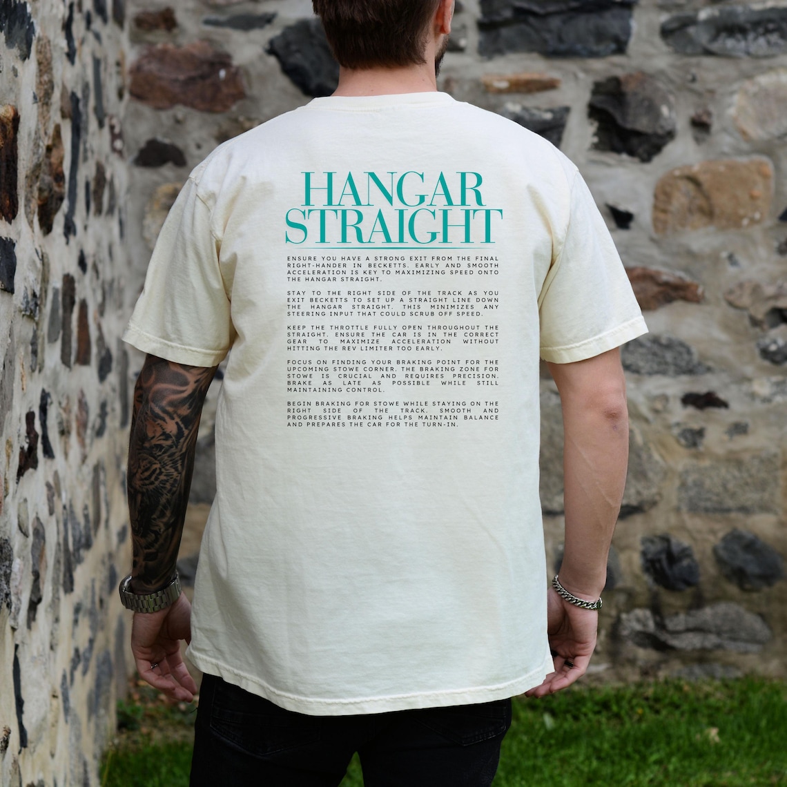F1 Hangar Straight T-shirt: Silverstone Racing Tee - Etsy
