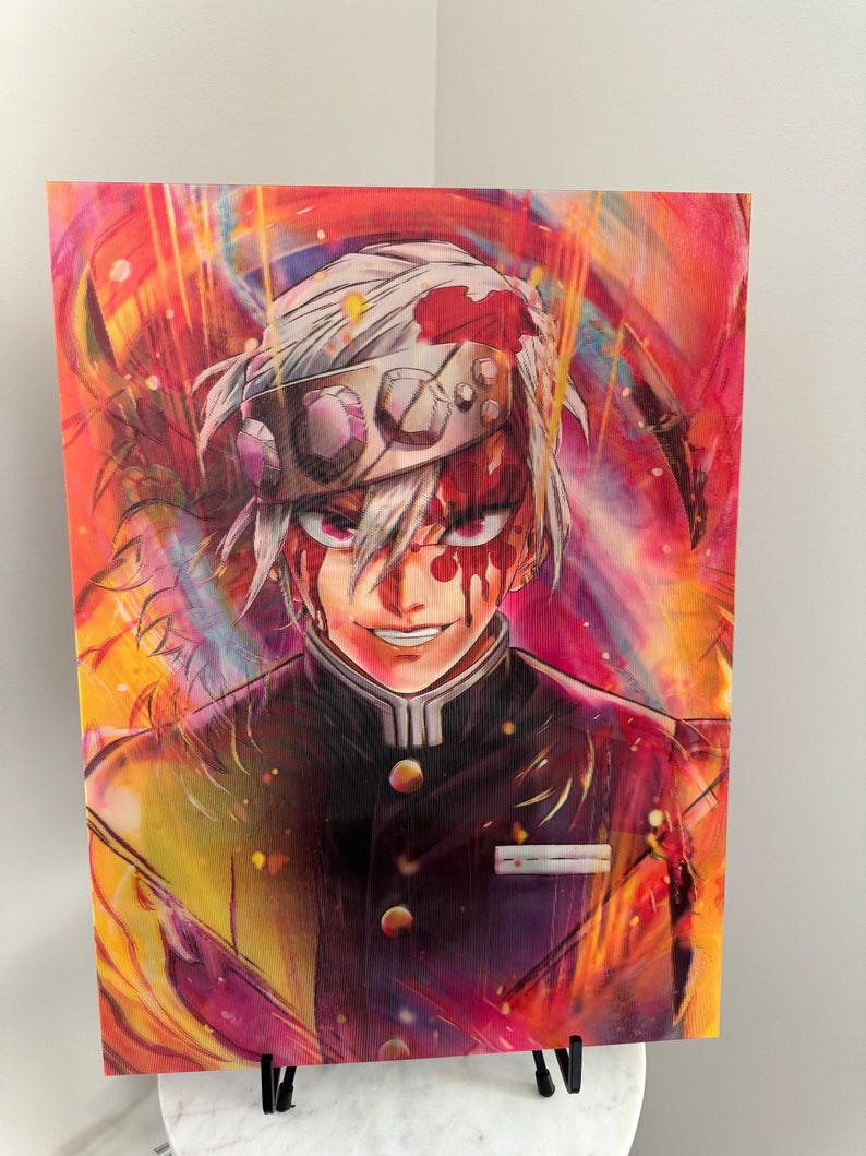 3D Lenticular Anime Poster Holographic Posters Anime Posters - Etsy