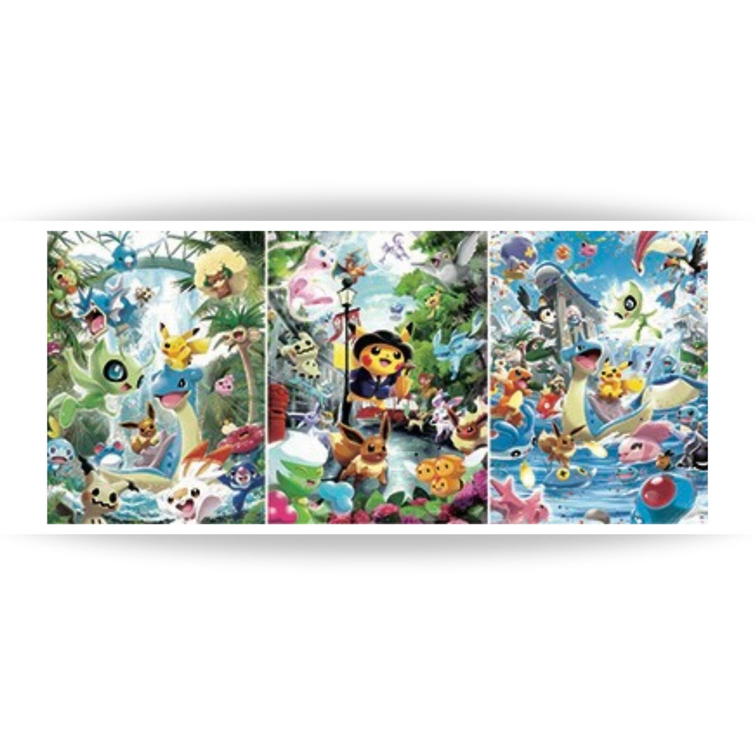 3D Lenticular Anime Poster | Holographic Posters | Pokemon | Pikachu - Etsy
