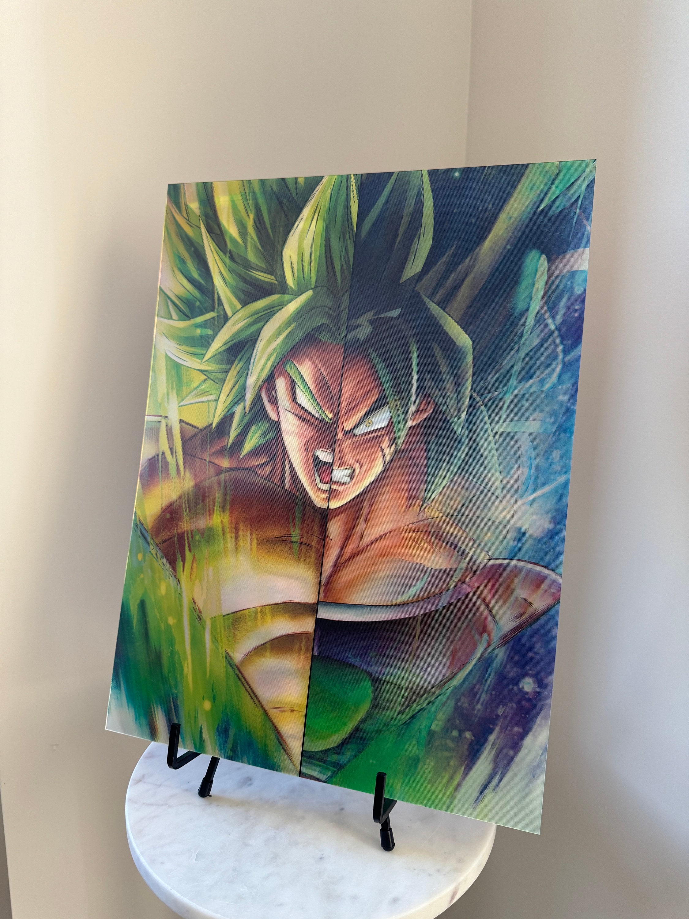 3D Lenticular Anime Poster Holographic Posters Anime Dragon Ball Z - Etsy