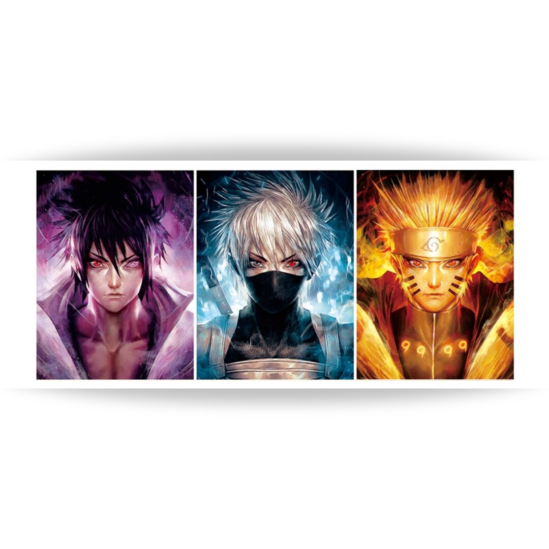 3D Lenticular Anime Poster Holographic Posters Naruto - Etsy