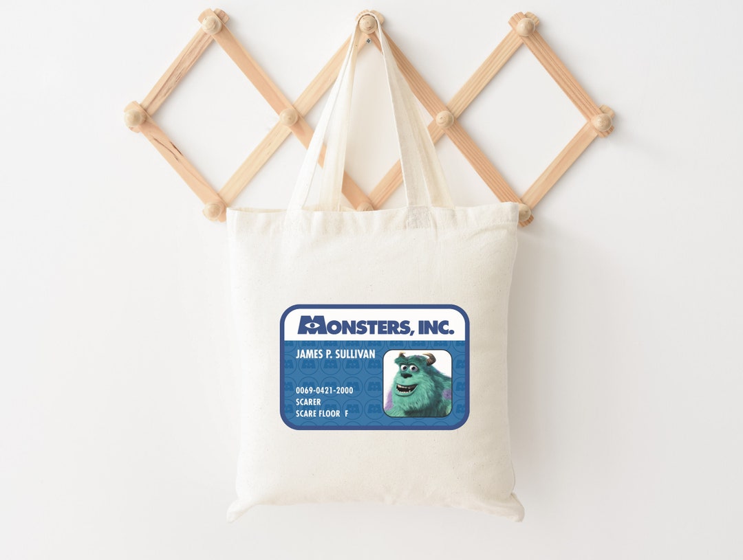Monsters Inc Tote Bag Sully Monsters Tote Bag Disneyland - Etsy