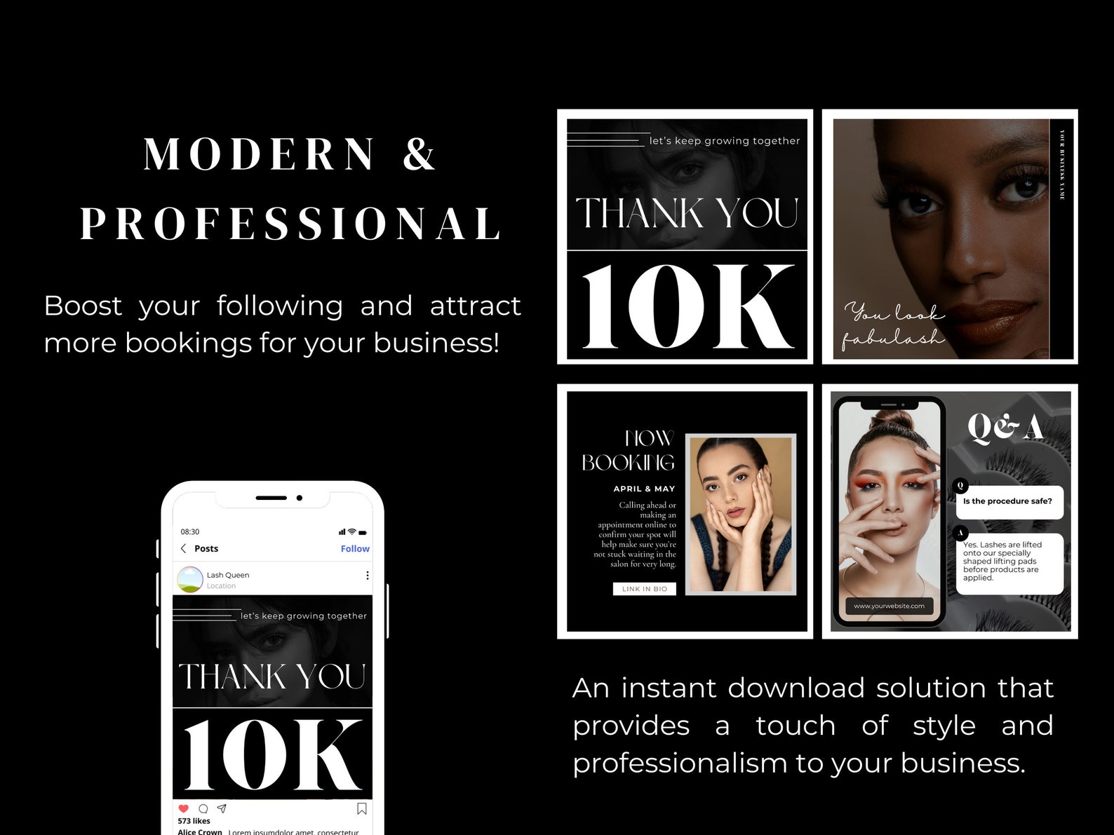 100 Lash Lift Instagram Posts, LVL Instagram Post, Lash Lift Instagram ...