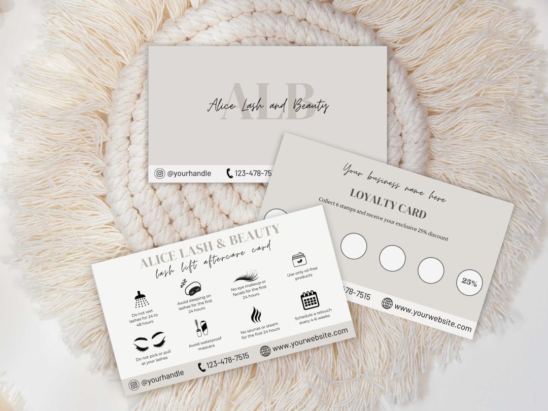 Lash Lift After Care, Lash Lift and Tint Aftercare, Lash Lifting ...