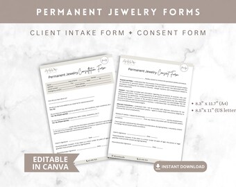 Brow Lamination Consent Form Brow Tech Template Brow Tech - Etsy