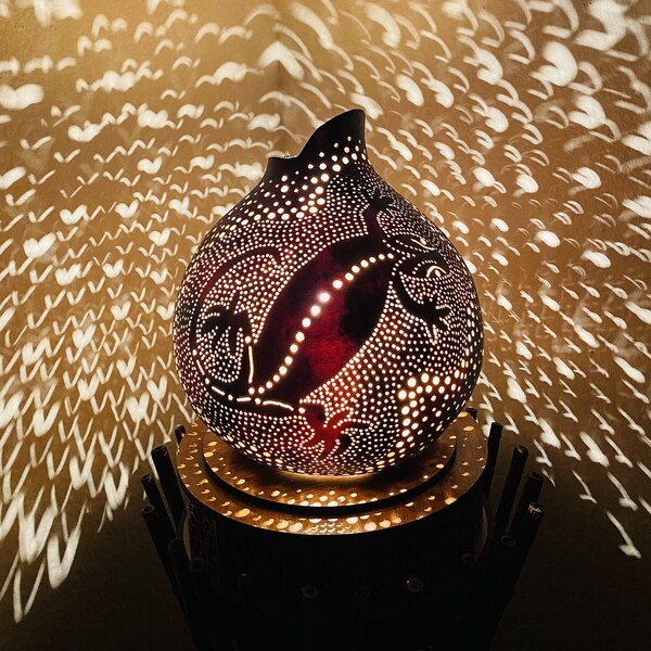 Calabash Lamp - Etsy