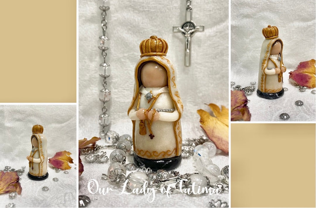 Polymer Clay Jesus & Blessed Virgin Mary - Etsy