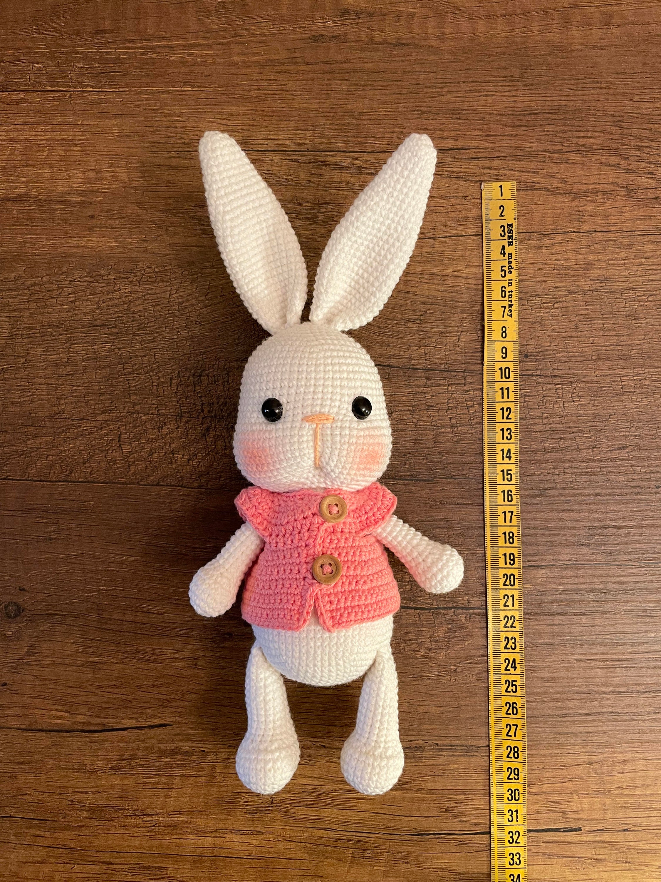 Amigurumi Crochet Pattern Bunny Handmade Rabbit Amigurumi Toy Cute ...