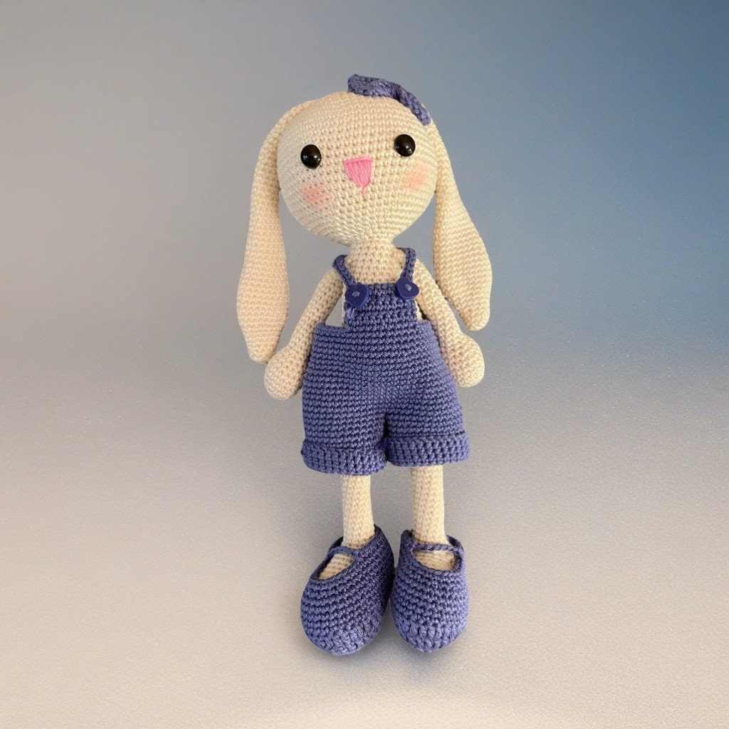 Amigurumi Crochet Pattern Bunny Cute Amigurumi Rabbit Handmade Bunny ...