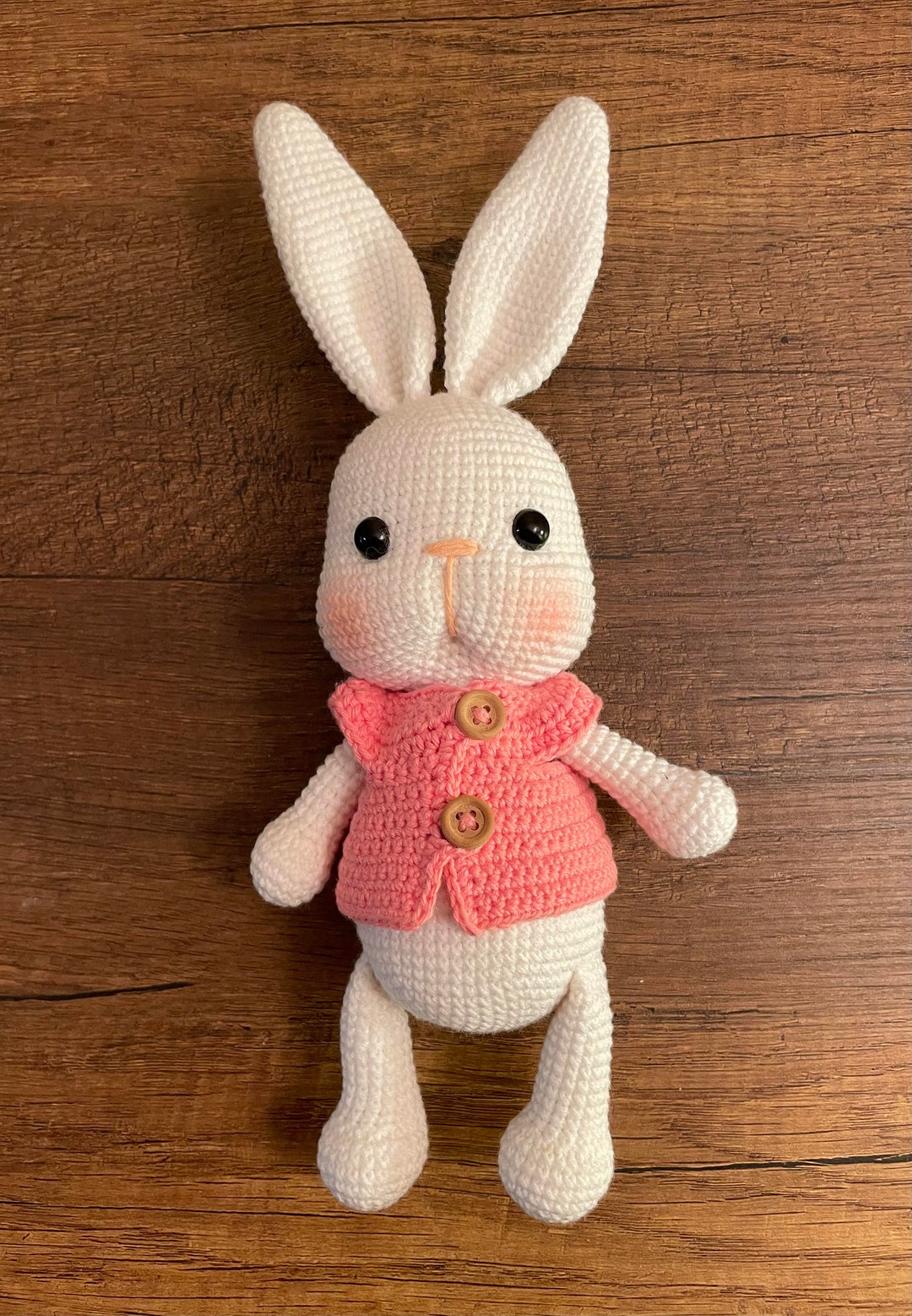 Amigurumi Crochet Pattern Bunny Handmade Rabbit Amigurumi Toy Cute ...
