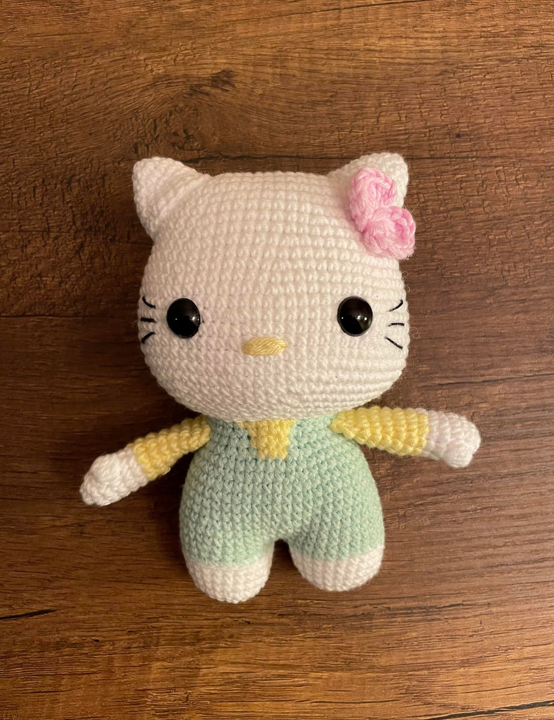 Amigurumi Crochet Pattern Cute Crocheted Kitty Amigurumi Toy Handmade ...