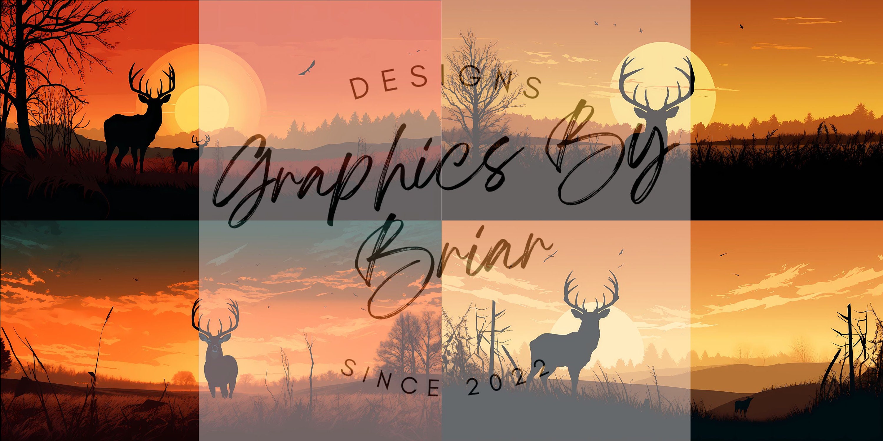 Front License Plate for Men PNG Bundle 4 Deer Hunting PNG Digital ...