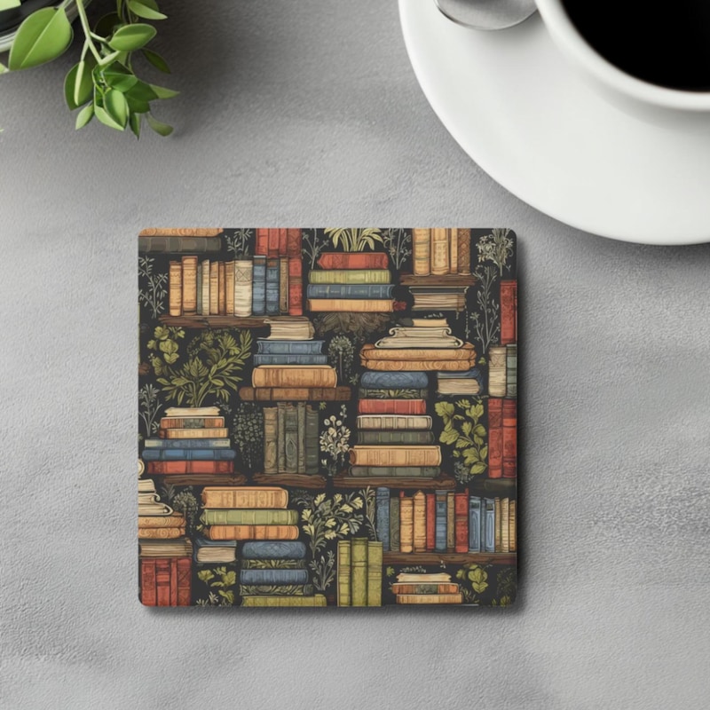 Drink Coasters Book Club - Etsy