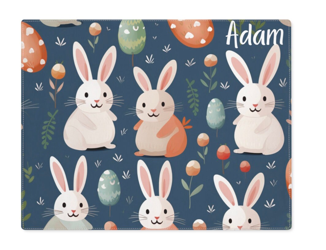 Personalized Easter Placemat | Custom Easter Mat for Kids | Custom ...