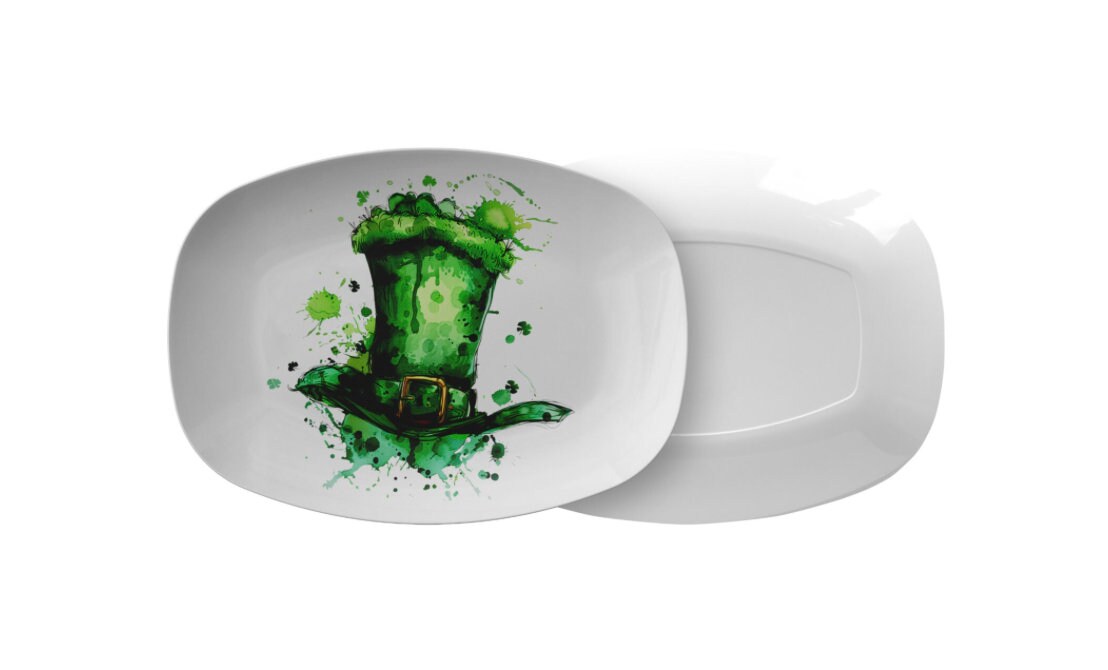 St. Patricks Day Dinner Platter Saint Patricks Day Party Plate Lucky ...