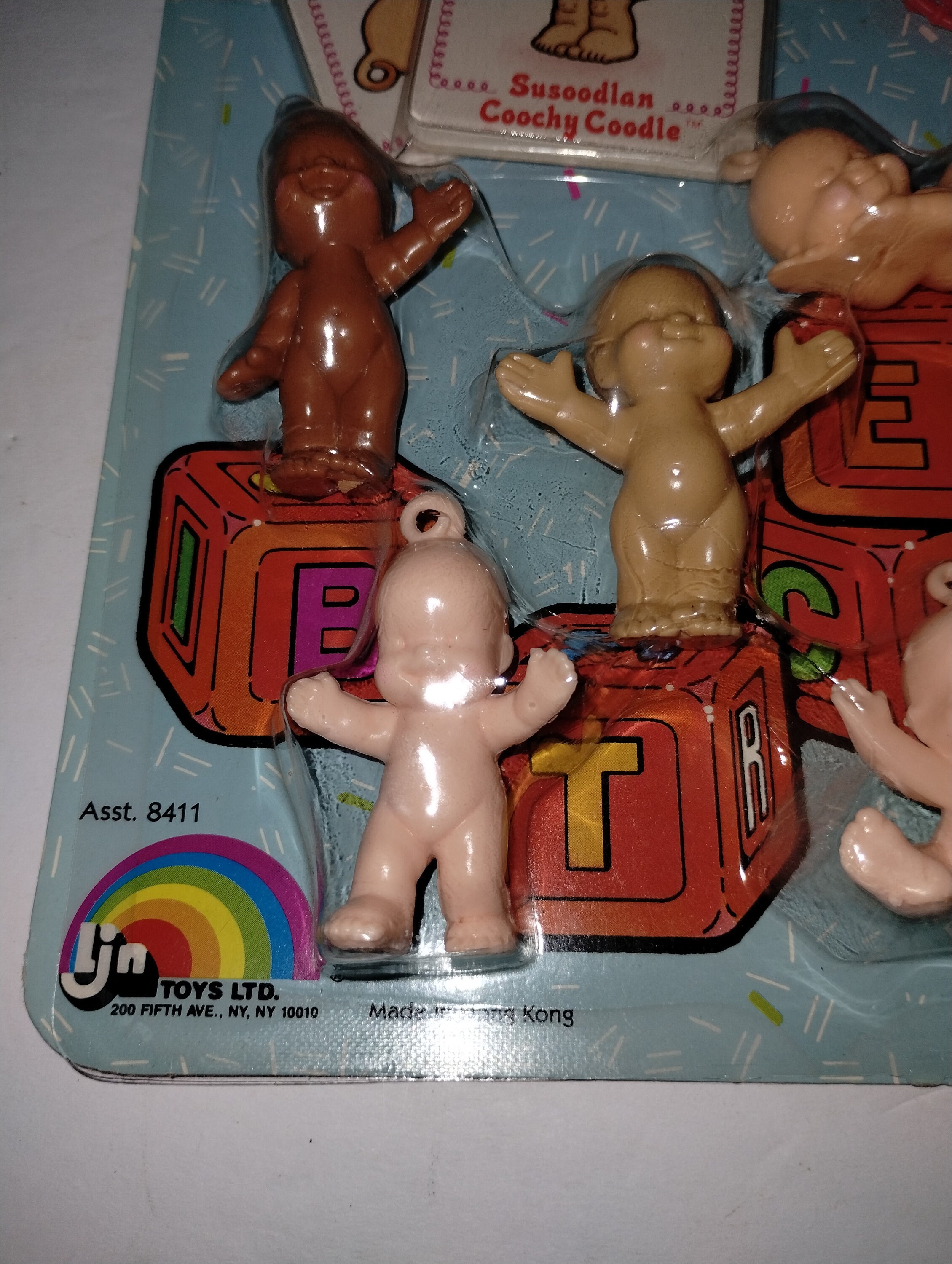 Vintage LJN Oodles Dolls 7 - 12 Coochy Coodles Figures W/cards ...