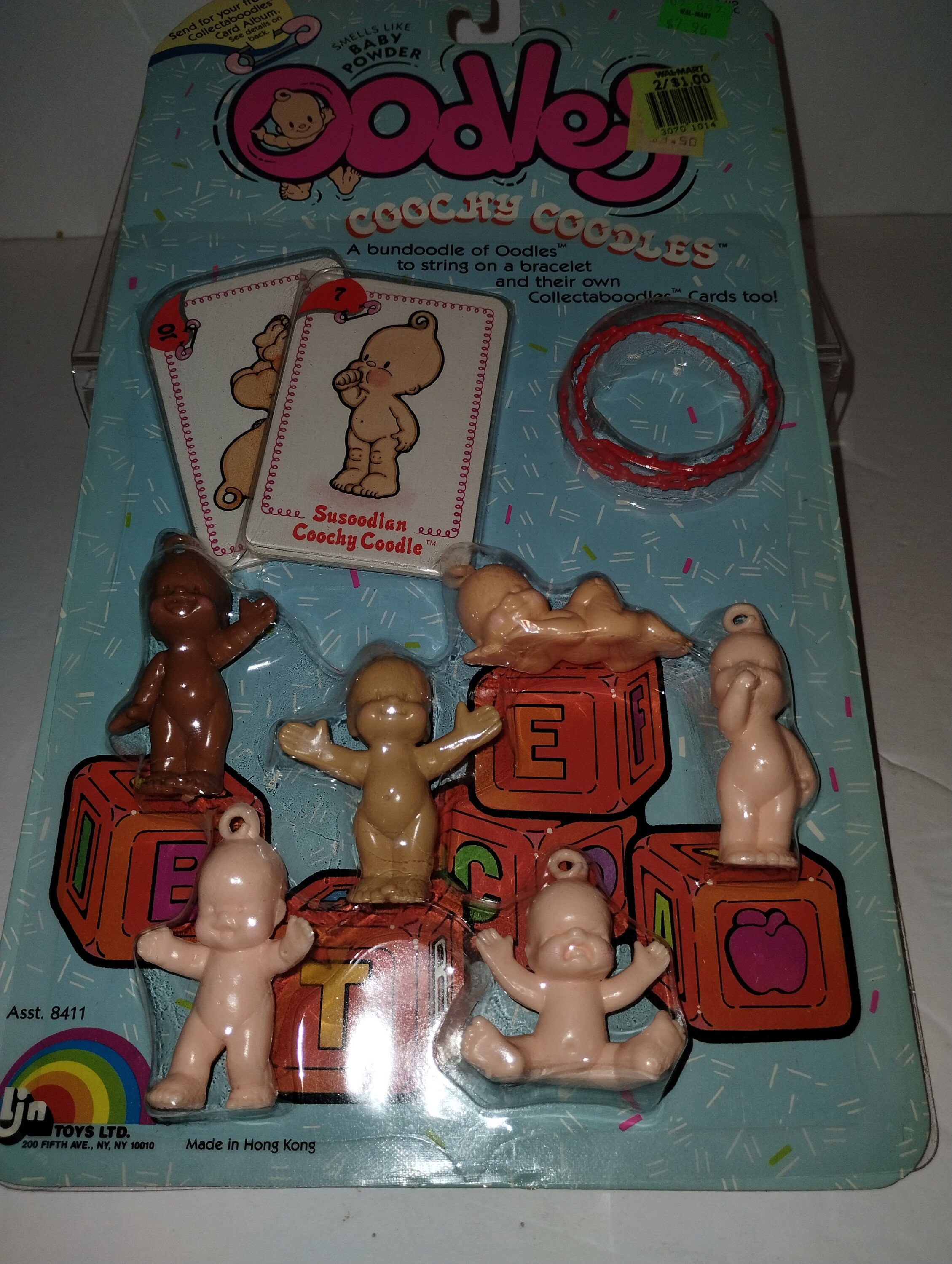 Vintage LJN Oodles Dolls 7 - 12 Coochy Coodles Figures W/cards ...