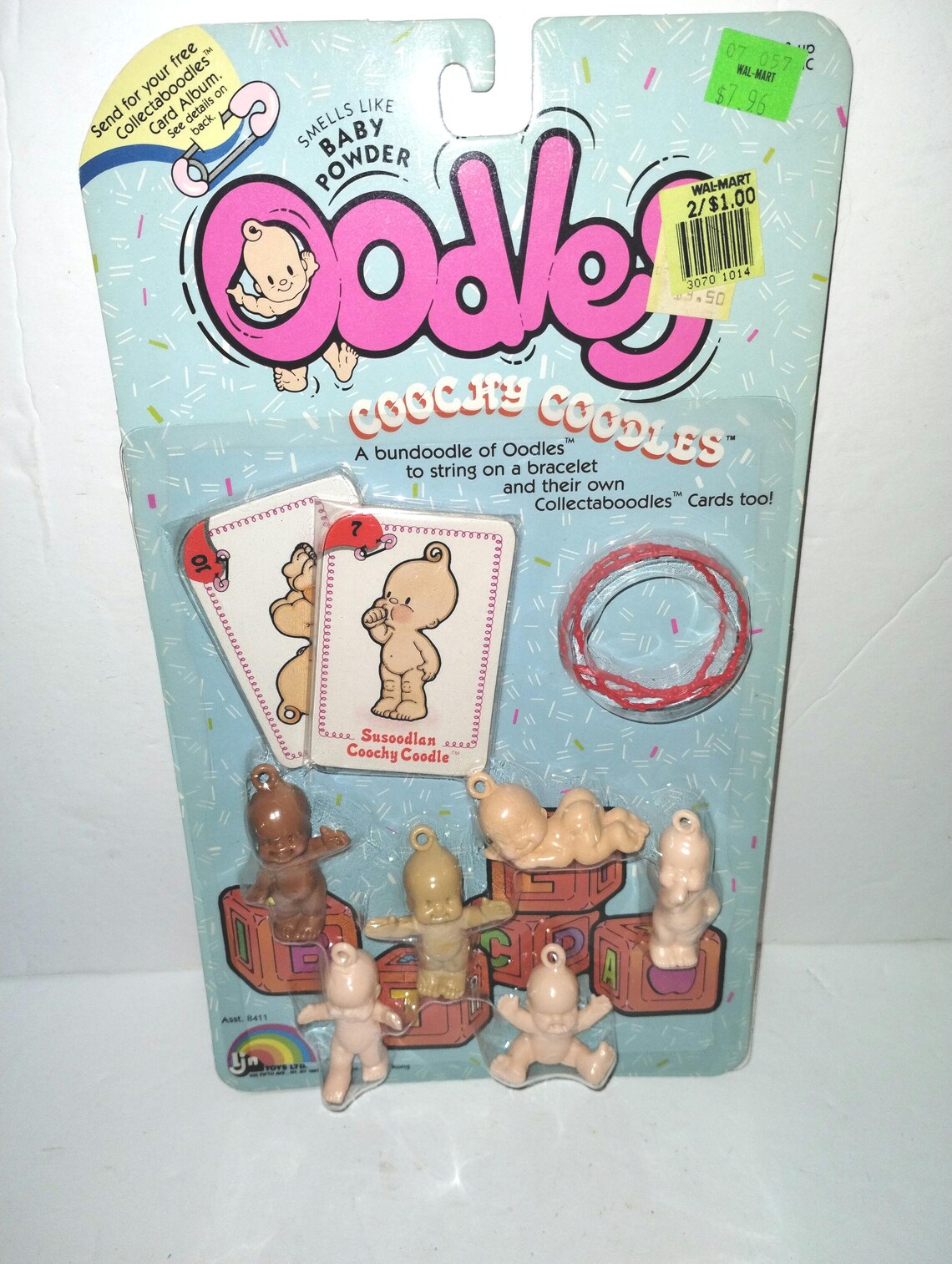 Vintage LJN Oodles Dolls 7 - 12 Coochy Coodles Figures W/cards ...