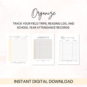 Christian Homeschool Planner BUNDLE, Instant Download, Lesson ...