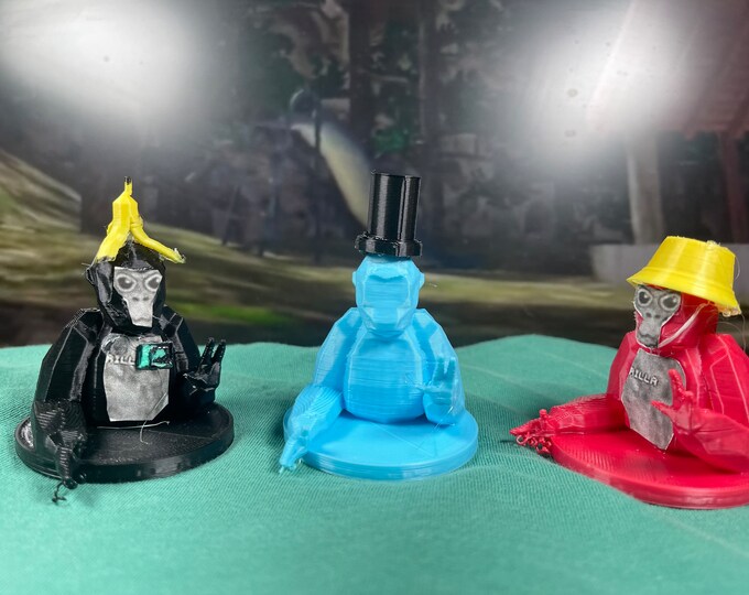 Custom 3d Printed Gorilla Tag Character - Etsy