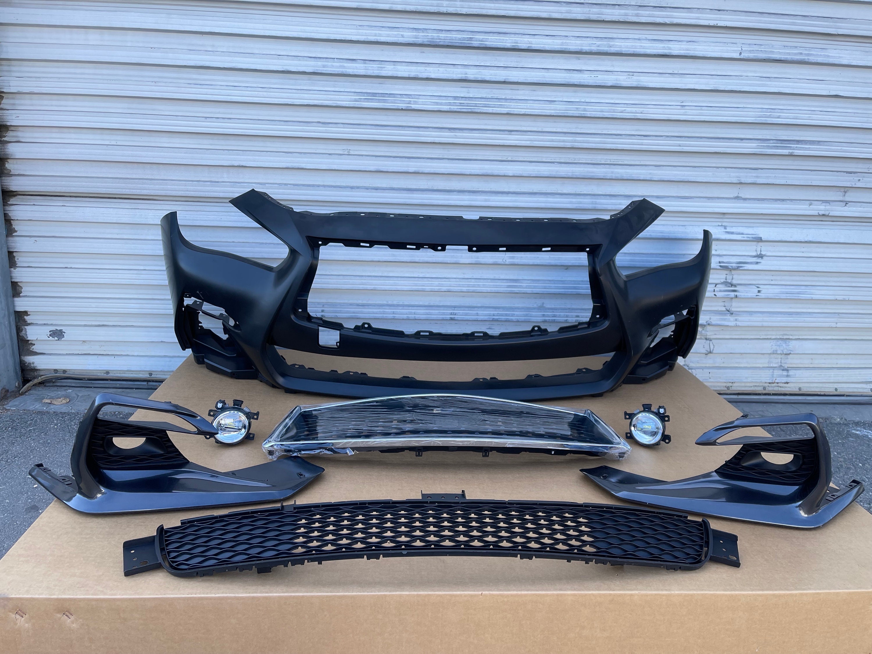2018-2022 Infinite Q50 Front Bumper Set - Etsy
