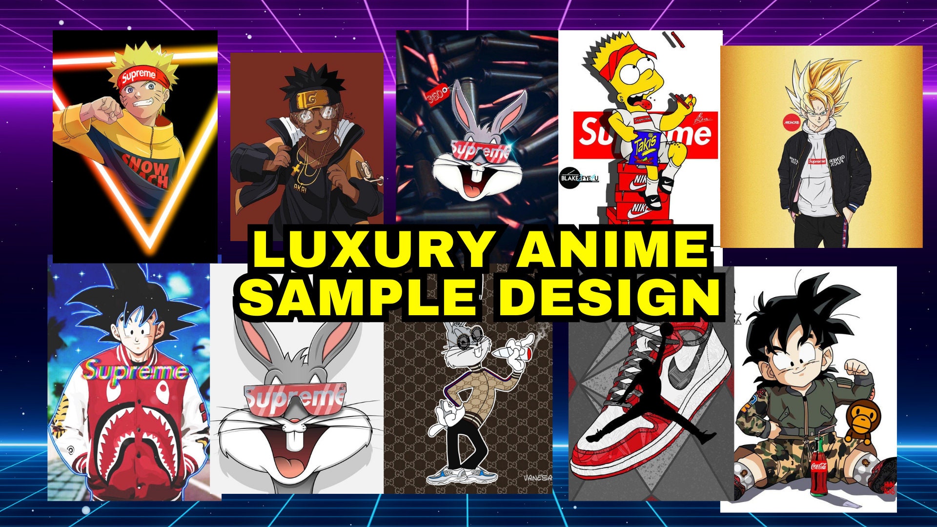 150 PREMIUM LUXURY Anime Graphic Designs Anime PNG Print on Demand ...