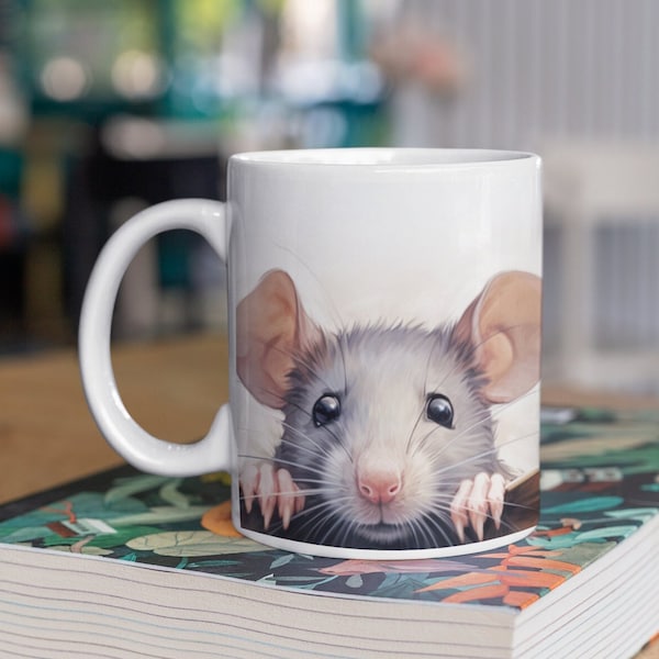 Rat Mug - Etsy