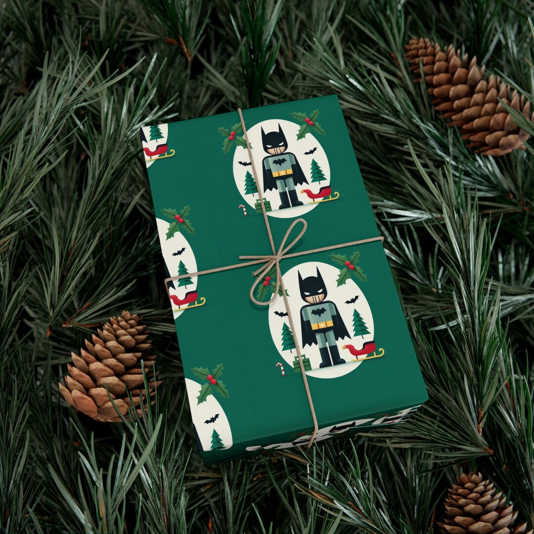 Batman Nutcracker Wrapping Paper - Etsy