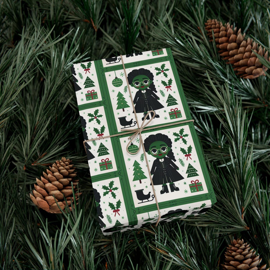 Wicked Elphaba Nutcracker Wrapping Paper - Etsy UK