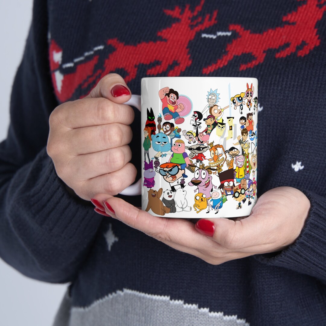 Adorable Cartoon Network Characters Mug - Nostalgic Cartoon Network ...
