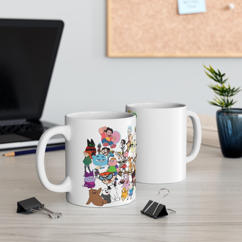 Adorable Cartoon Network Characters Mug - Nostalgic Cartoon Network ...