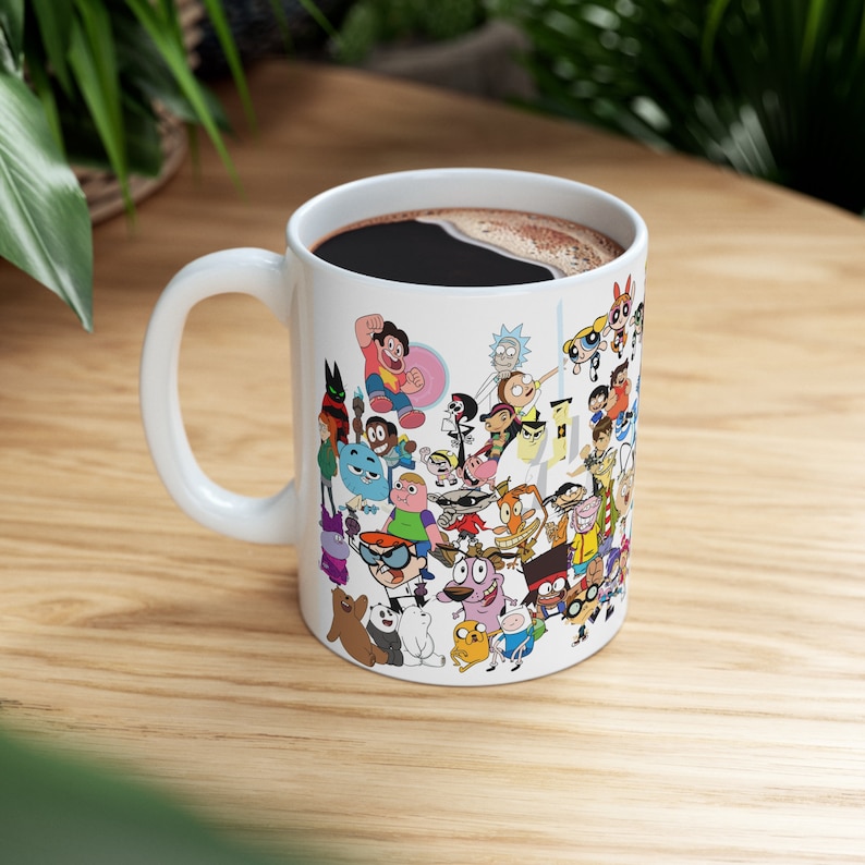 Adorable Cartoon Network Characters Mug - Nostalgic Cartoon Network ...