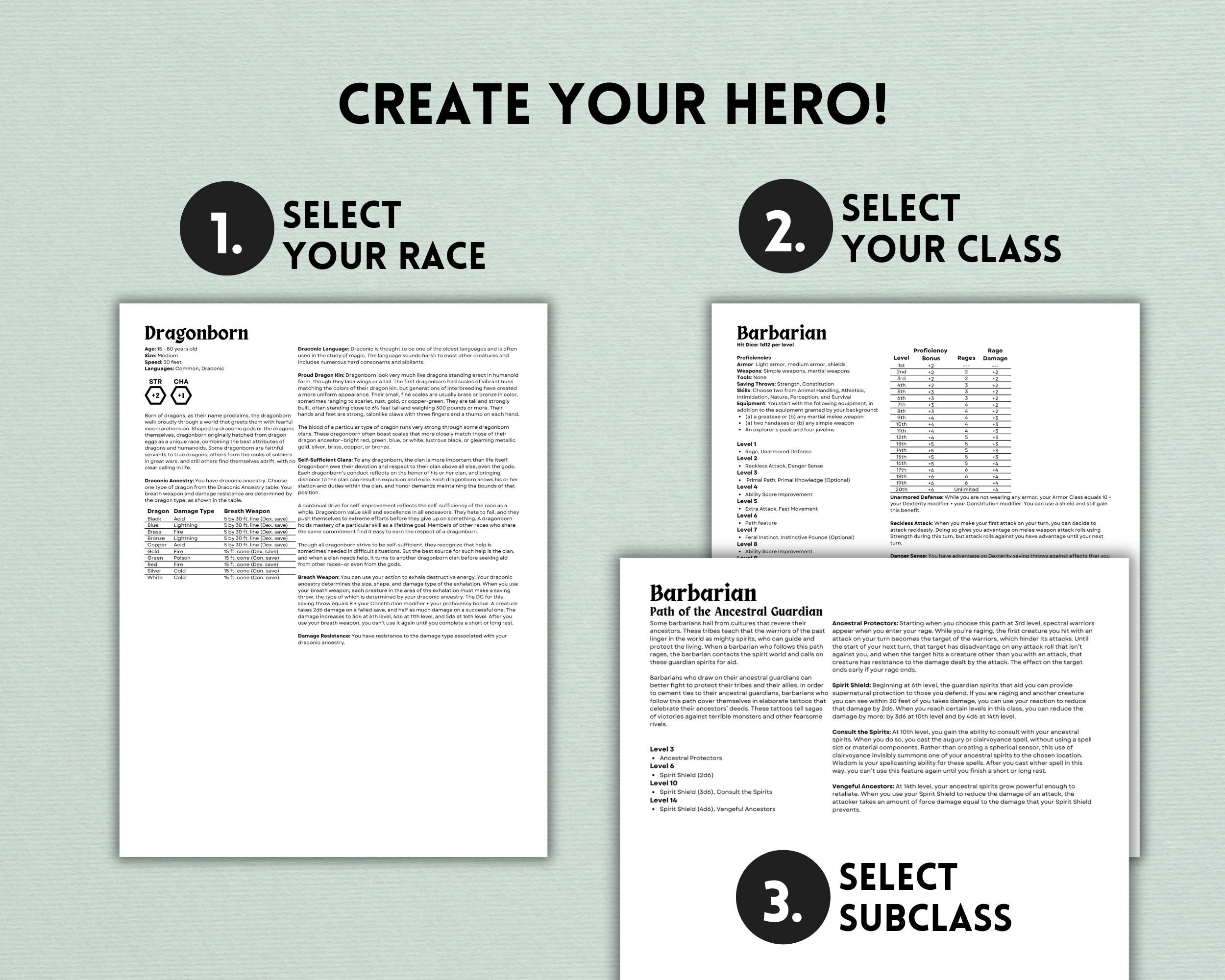 Dnd Class Reference Sheets, Dnd 5e, Dnd Classes, Races and Subclasses ...