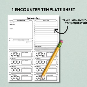 Dnd Planner, 5e, 2014, 2024, Printable, Dnd Tracker, DM Planner, DM ...