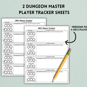 Dnd Planner, 5e, 2014, 2024, Printable, Dnd Tracker, DM Planner, DM ...