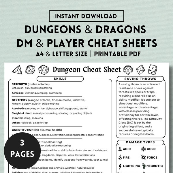 Dnd Digital Dm Guide - Etsy