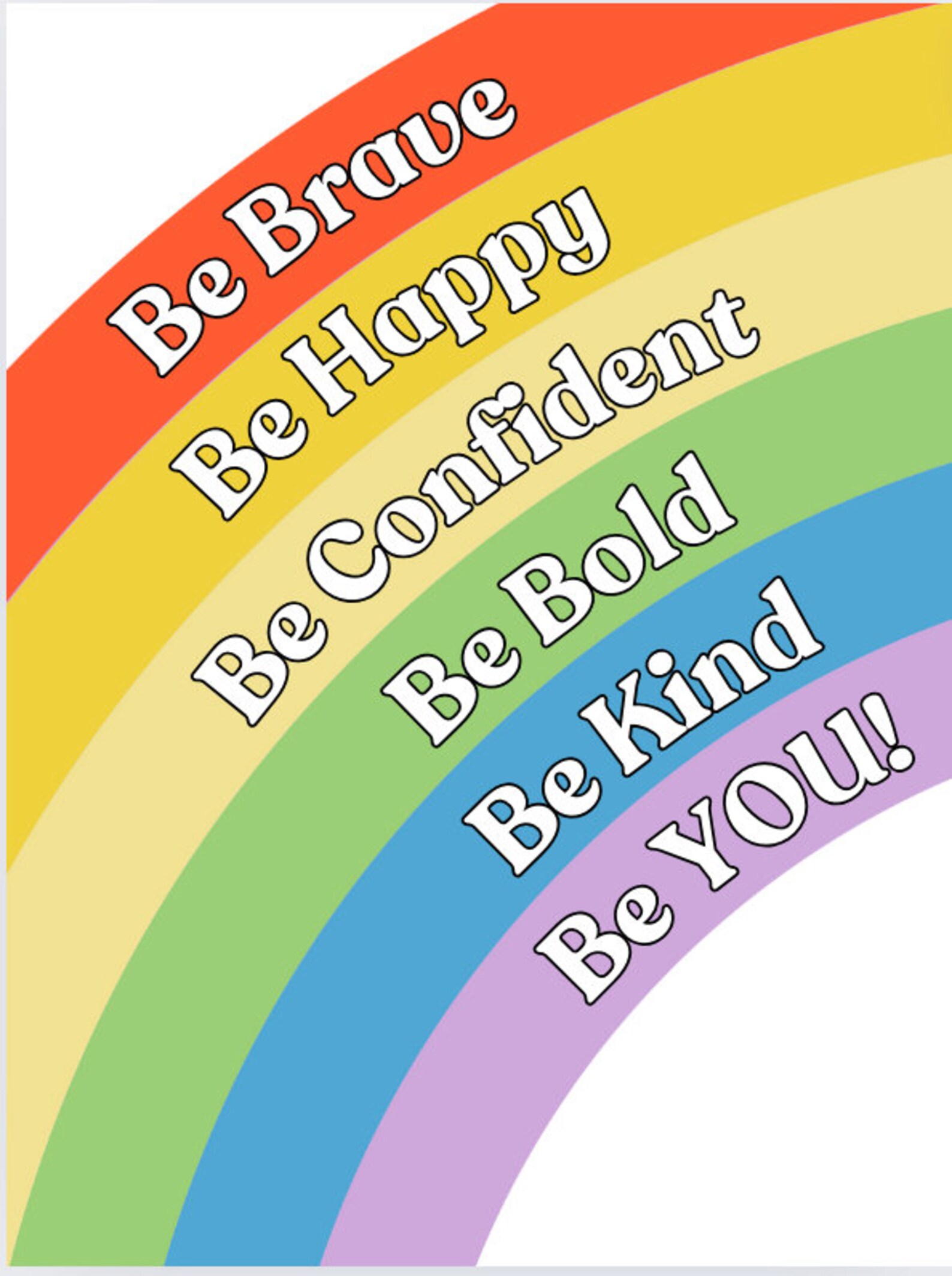 Rainbow Classroom Posters - Etsy