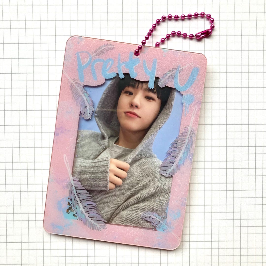 SVT Pretty U Acrylic Photocard Holder - Etsy