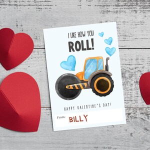 Printable Construction Valentines Classroom Construction Valentine's ...