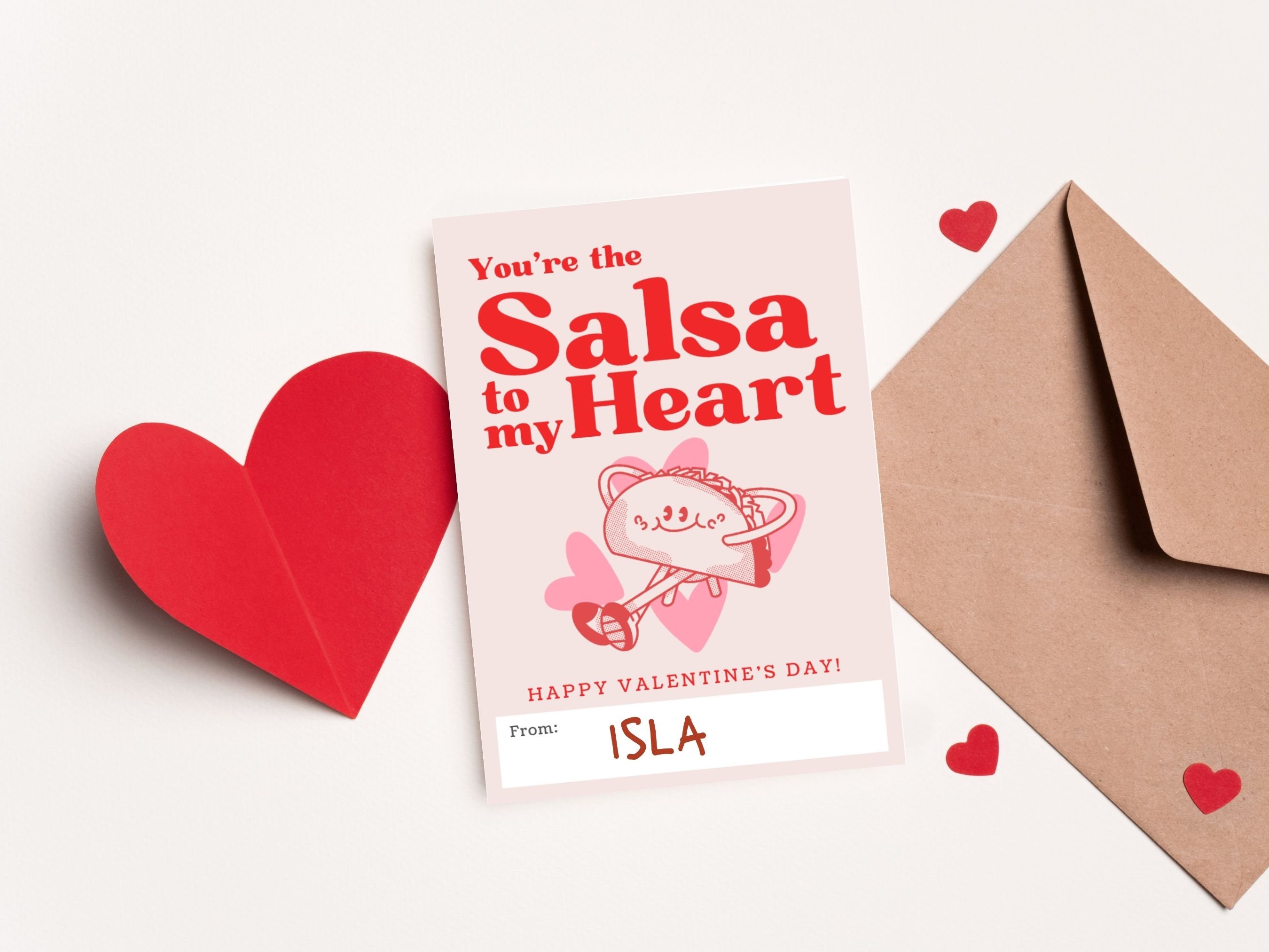 Retro Instant Download Valentines Day Cards Classroom Printable ...