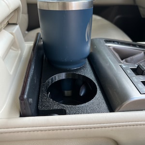 Lexus GX460 (2010-2021) Cup Holder for Popular Large Tumblers (black ...