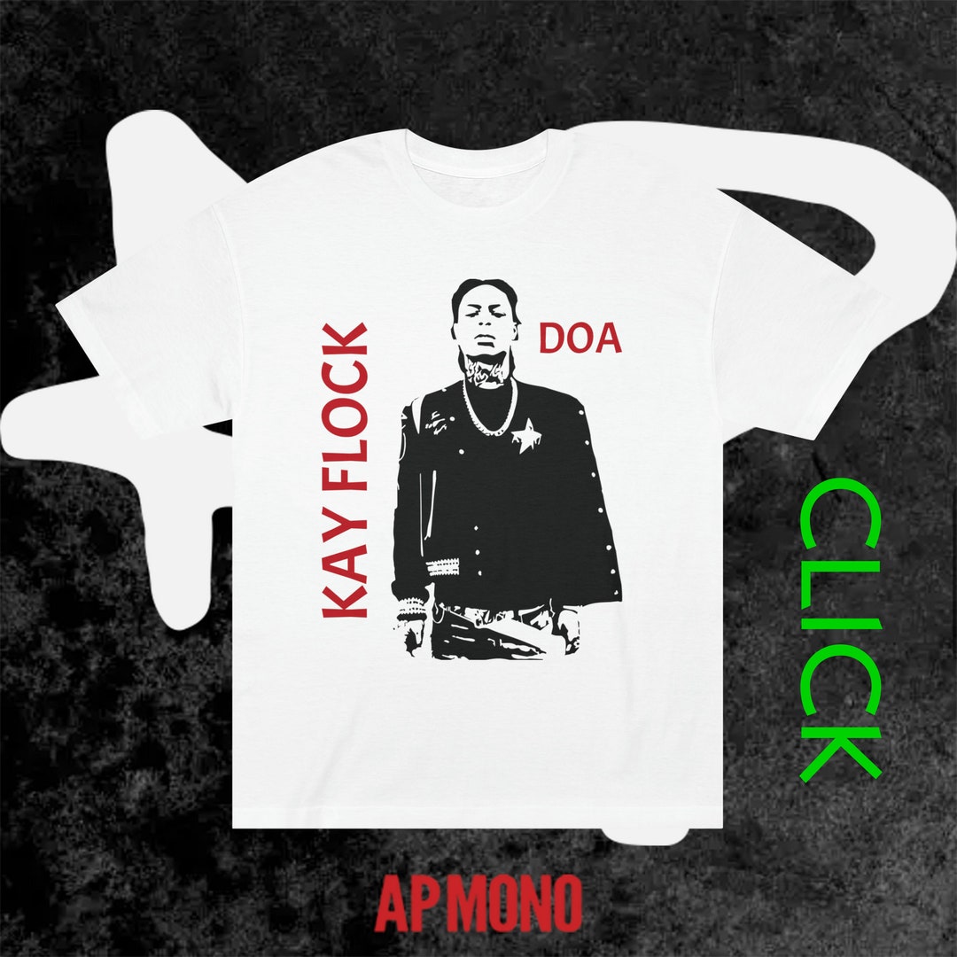 AP MONO Kay Flock T-shirt Kay Flock Merch Hip-hop Graphic Print Kay ...