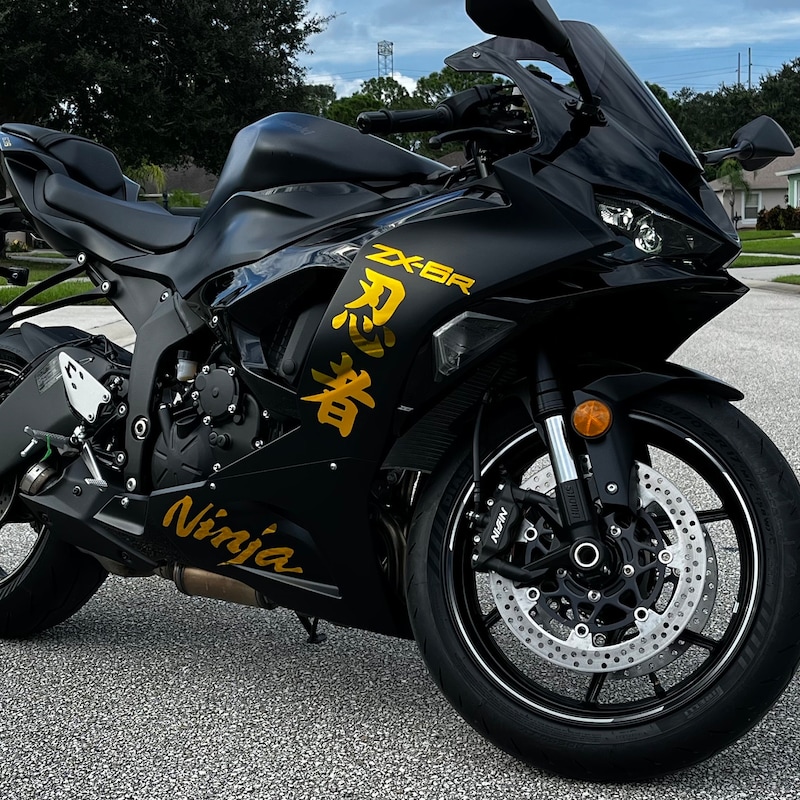Zx6r Decal - Etsy UK
